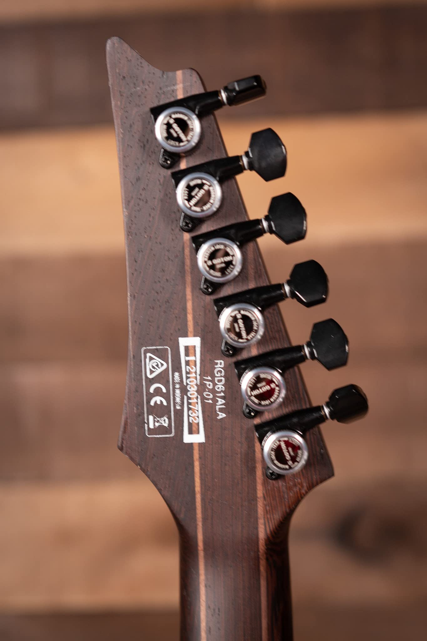 Ibanez RGD Axion Label RGD61ALA Electric Guitar, Macassar Ebony ...