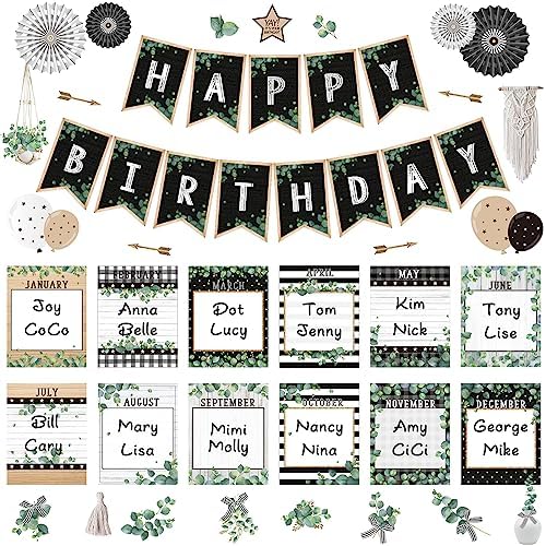 Amazon.com: Organic Modern Mini Bulletin Board Set, 79 Pieces : Home ...