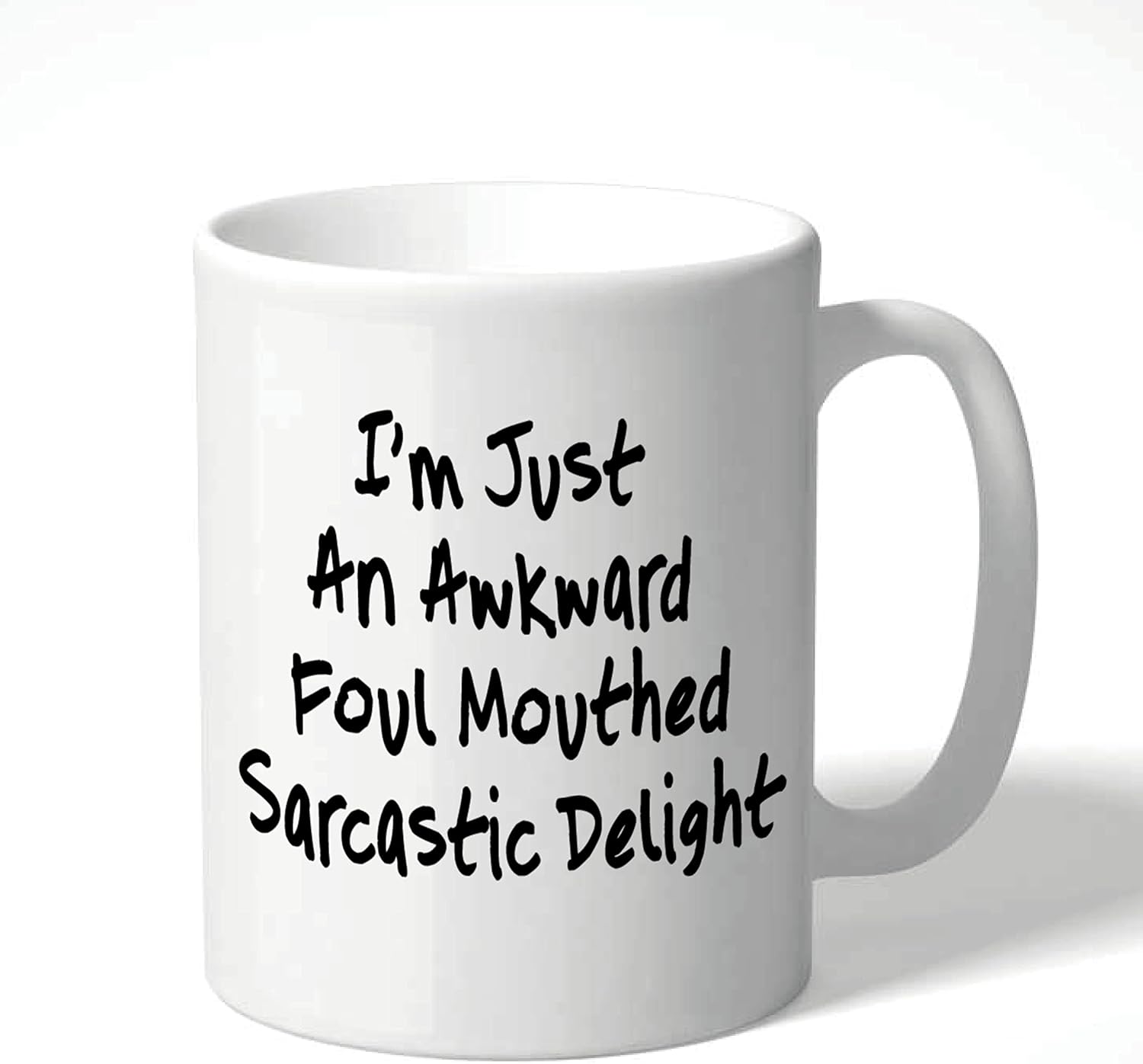 Funny Mug I’m Just an Awkward Foul Mouthed Sarcastic Delight Ceramic ...