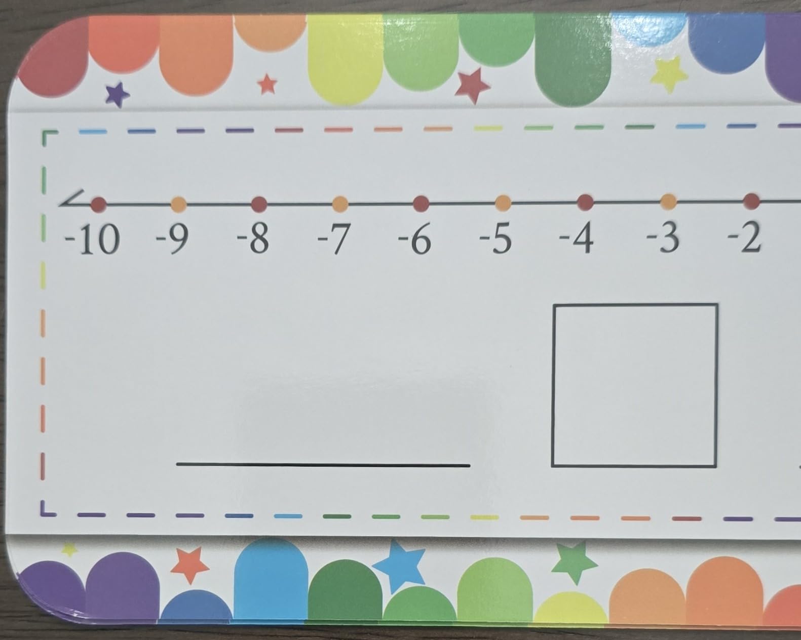 Amazon.com : 32 Pack Number Line Dry Erase Board Double Sided Classroom ...