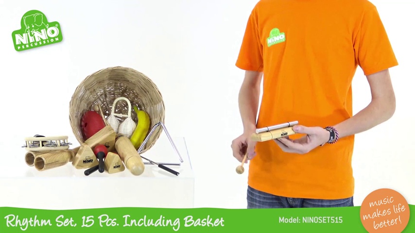 Watch Nino Percussion NINOSET515 Classroom Rhythm Set, 15 Pieces on ...