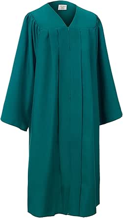 Amazon.com: GradClassical Vestido de graduación unisex mate solo para ...