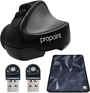 Amazon.com: Swiftpoint ProPoint Wireless Ergonomic Small Mouse ...