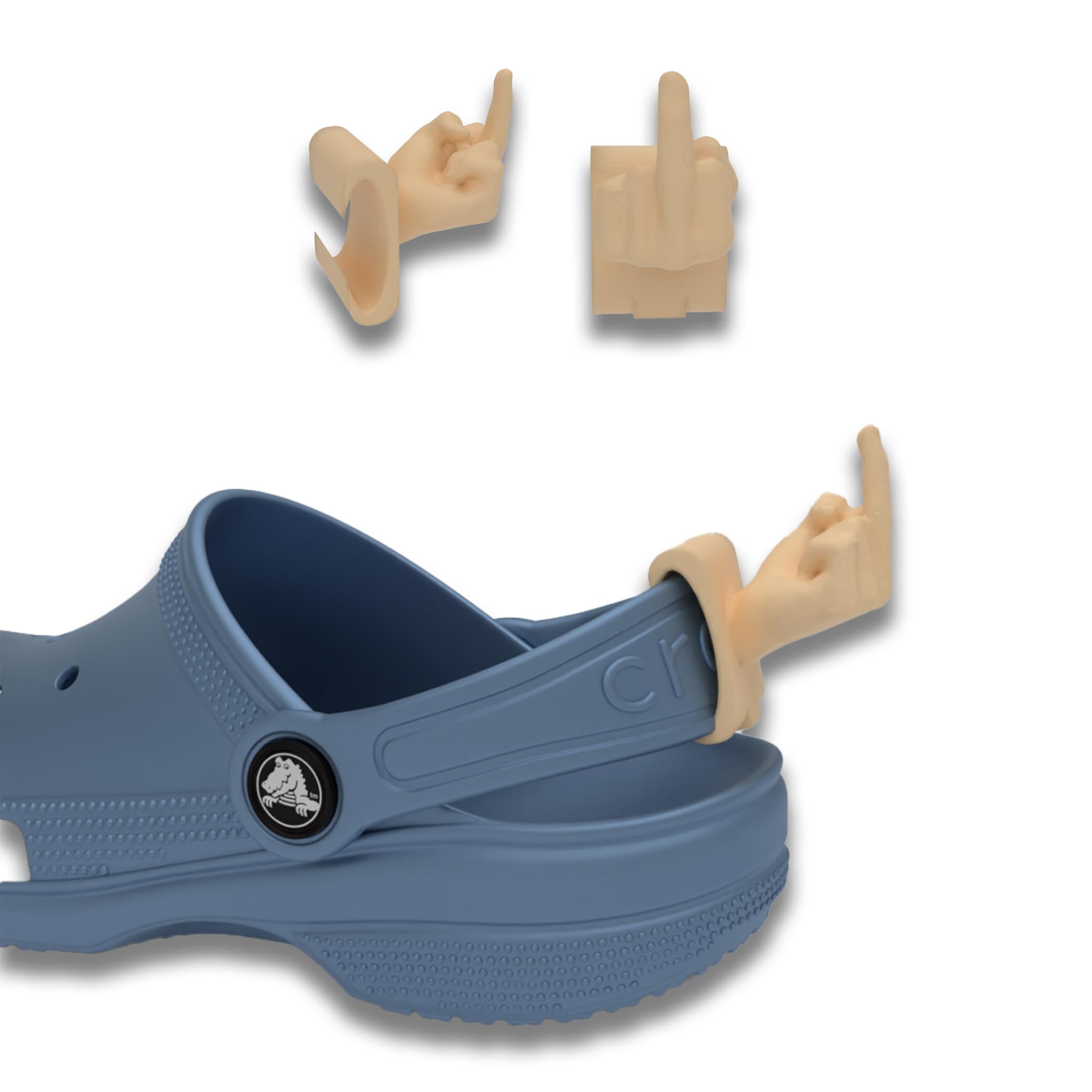 Amazon.com: Generic Middle Finger Charm for Croc, SOLEFULLY, handmade ...