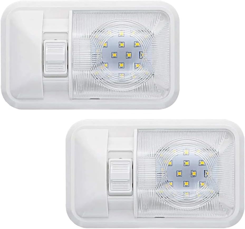 ANYPOWK 12 Volt LED RV LED Lights with ON/Off Switch - Daylight 6500K 3 ...