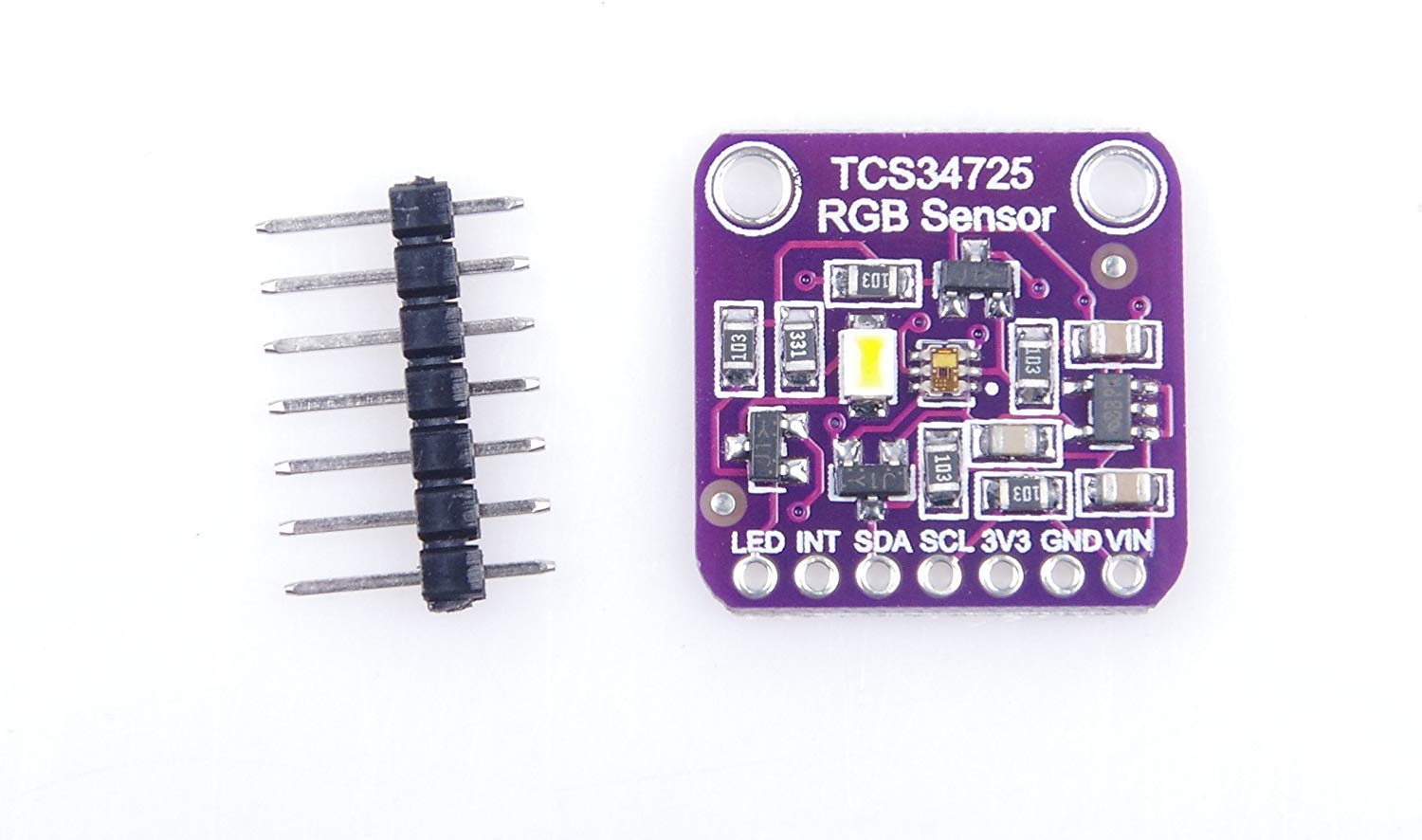 Buy LIVISN TCS-34725 TCS34725 RGB Light Color Sensor Colour Re Module ...