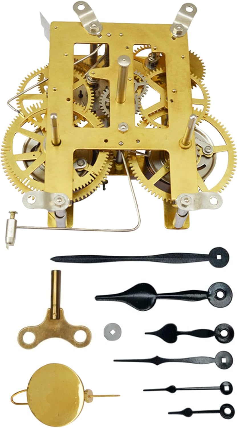 Amazon.com: Mechanical Clock Movement - Manual Wind for Mantle Clocks 4 ...