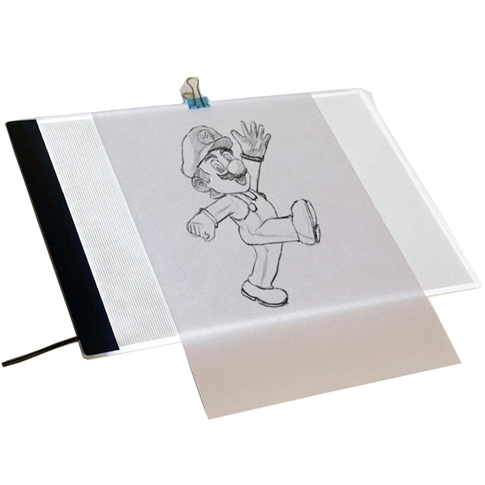 Buy Ultrathin 3.5mm A4 LED Light Box Stencil Touch Board Drawing Copy ...
