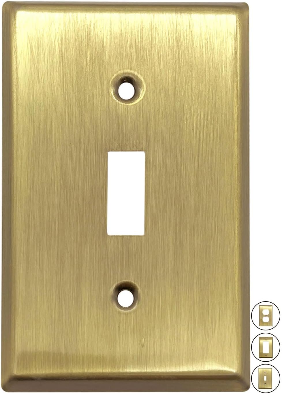 Rio Salto STANDARD SIZE Antique Gold Metal Gold Toggle Light Switch ...