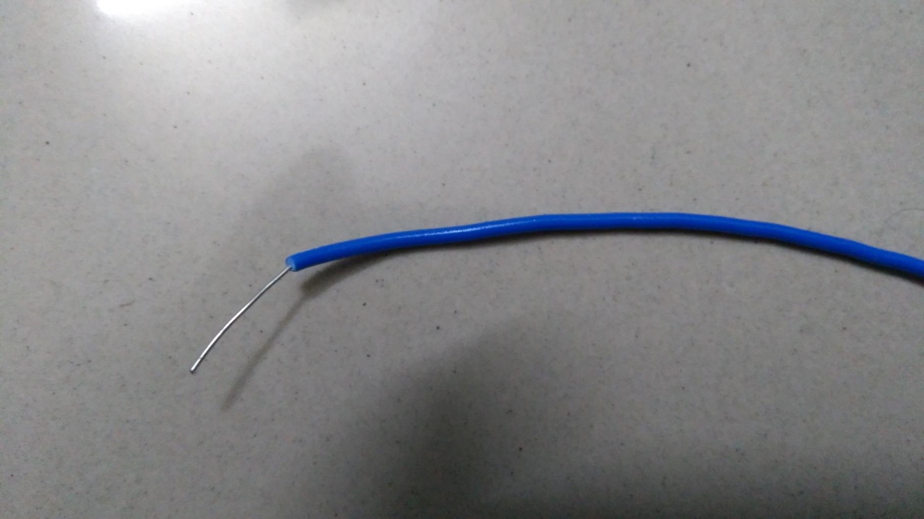 Electronic Spices Single Core Breadboard Jumper Hookup Wire "pure ...
