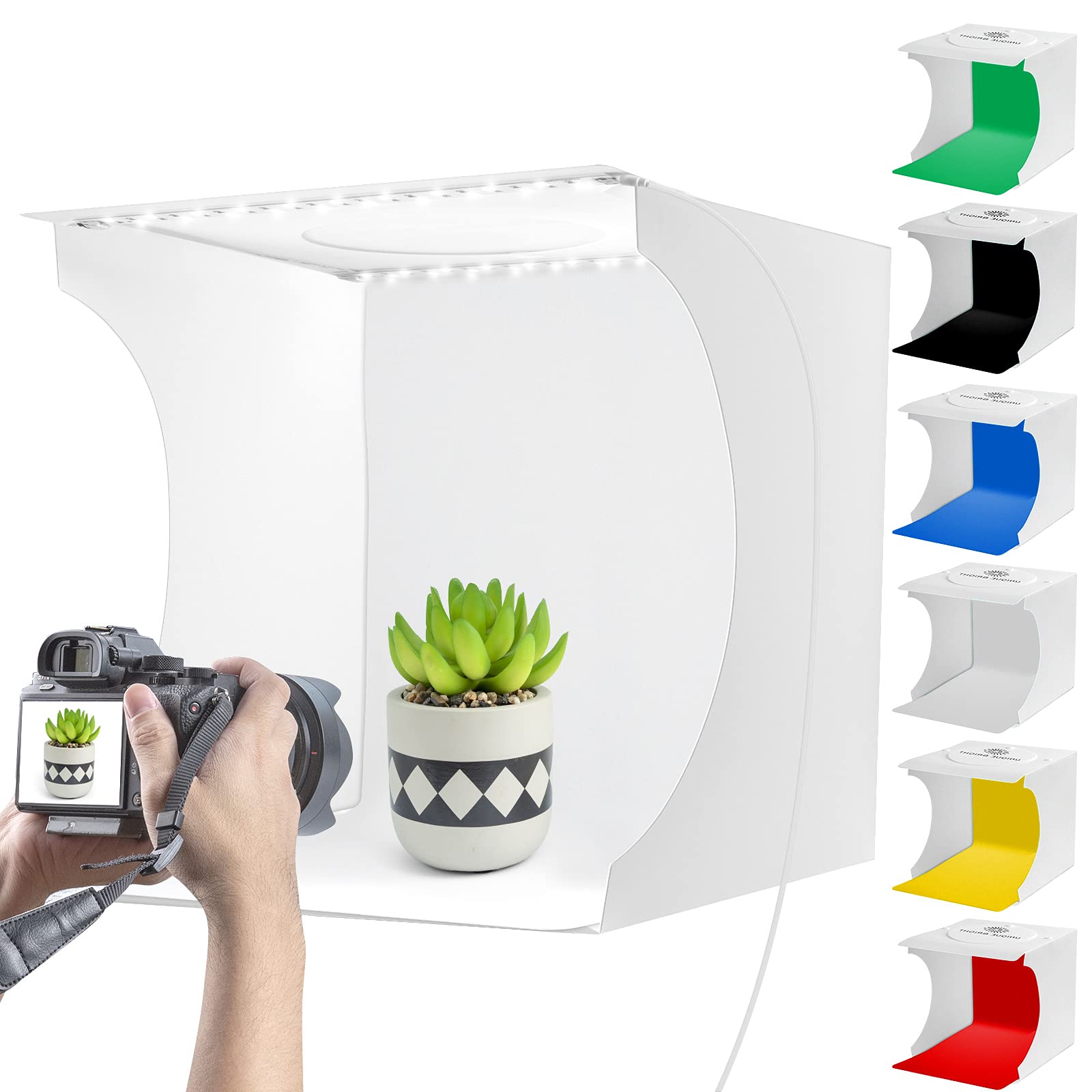 Buy Photo Light Box Product Photography Shooting Tent Mini Booth ...