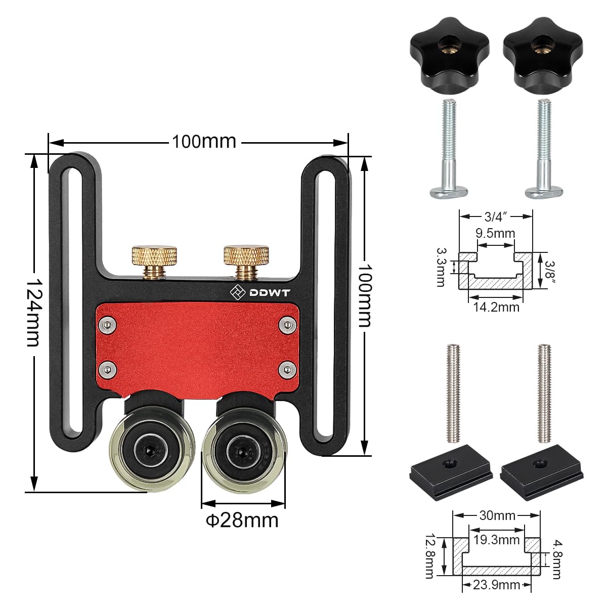 Snapklik.com : Updated Bearing Roller Featherboards Feather Boards For ...