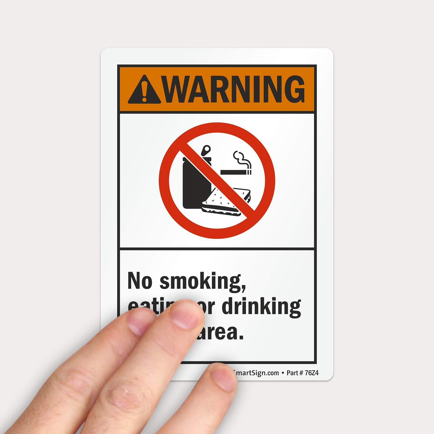 No Eating Sign Printable