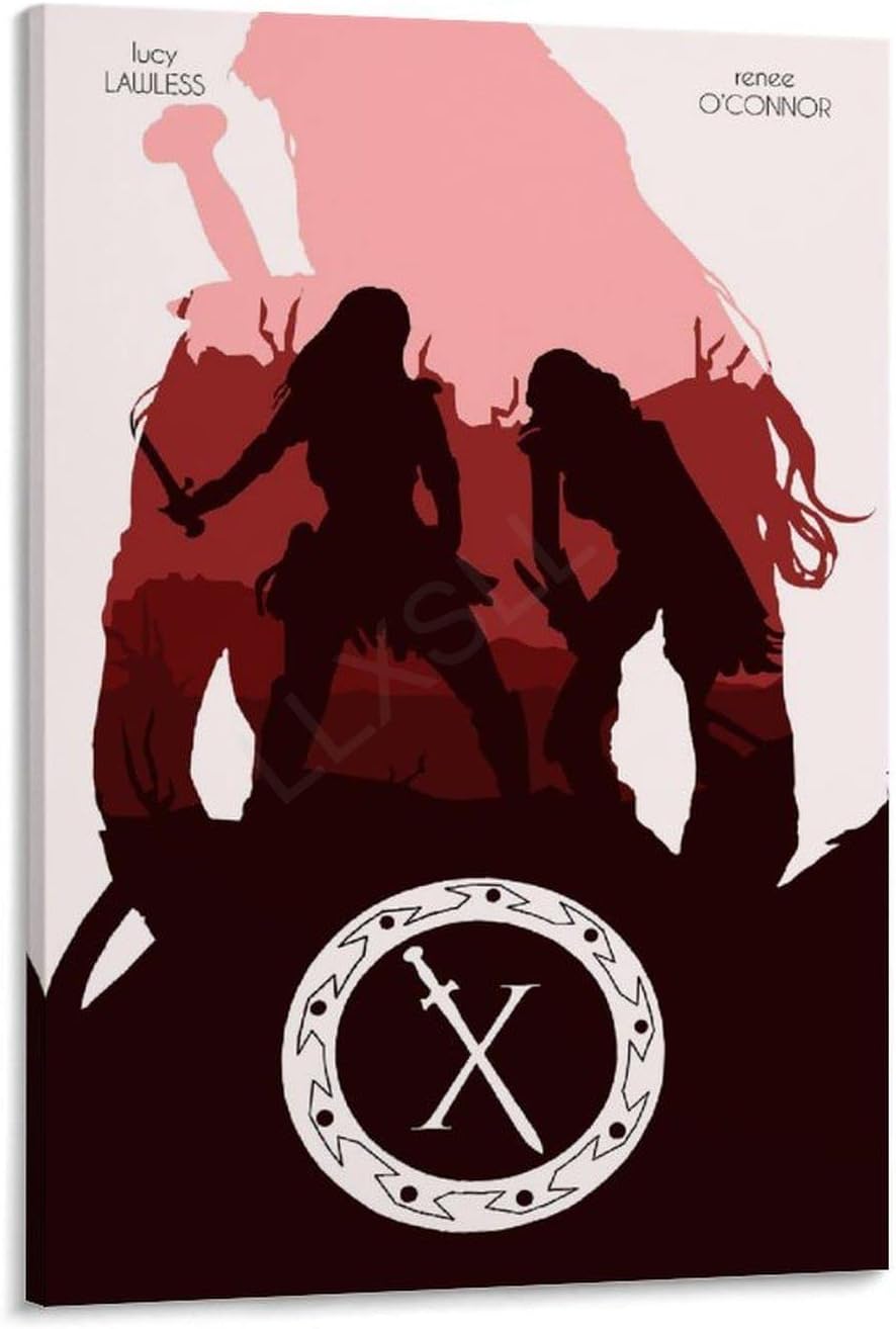 Amazon.com: EDUKAT Xena Warrior Princess Action Adventure Movie Retro ...