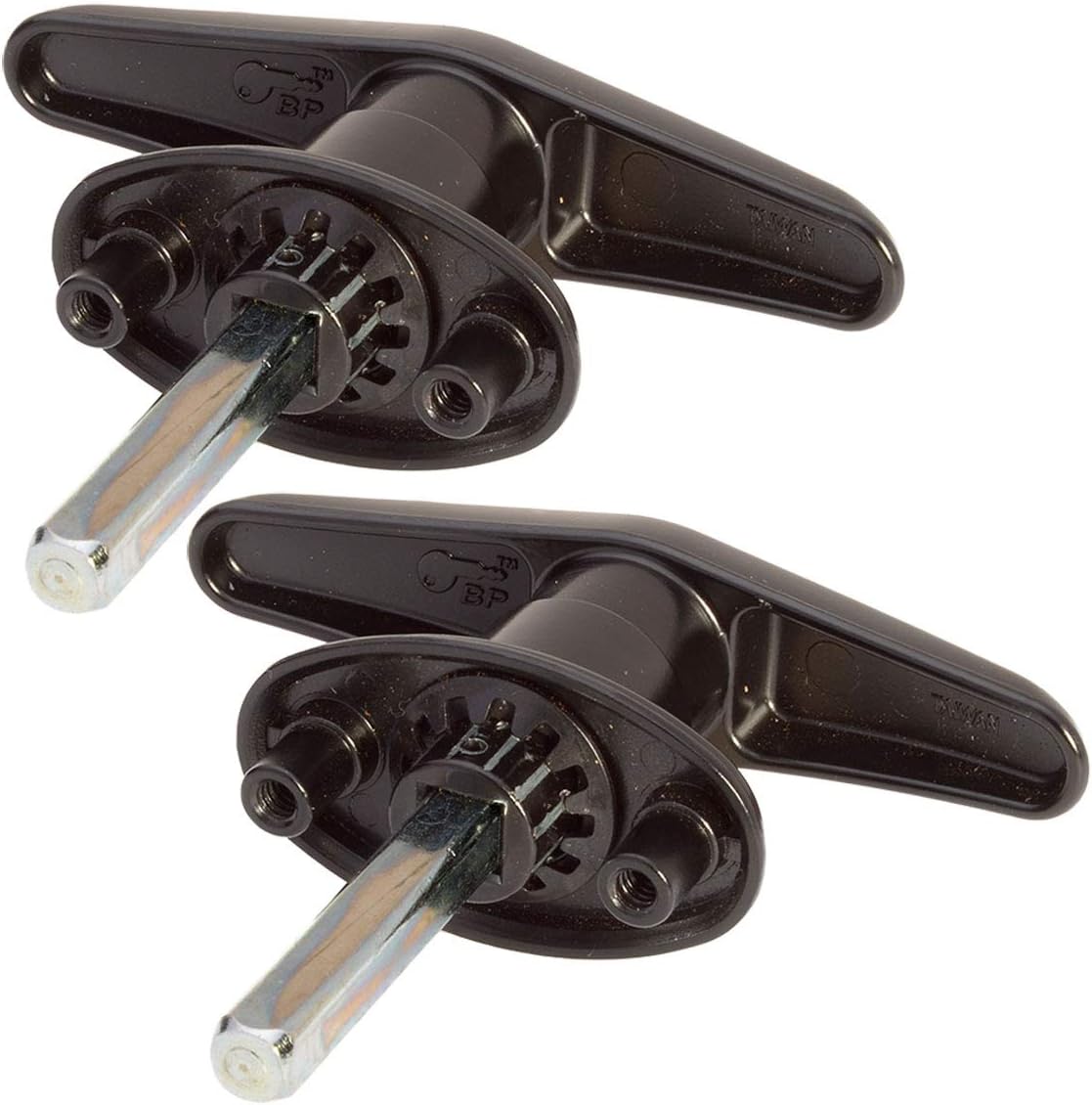 Amazon.com: Bauer Gordon Glass Products (T-311 Black Sets) Blind Mount ...