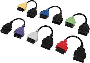 Amazon.com: ECU Scan Tool Cable, High Performance 6 Pcs Impact Proof ...