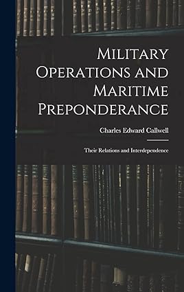 Amazon | Military Operations and Maritime Preponderance: Their ...