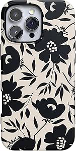Amazon.com: Casely iPhone 16 Pro Max Case | Dark Fantasy | Contrast Floral | Compatible with ...