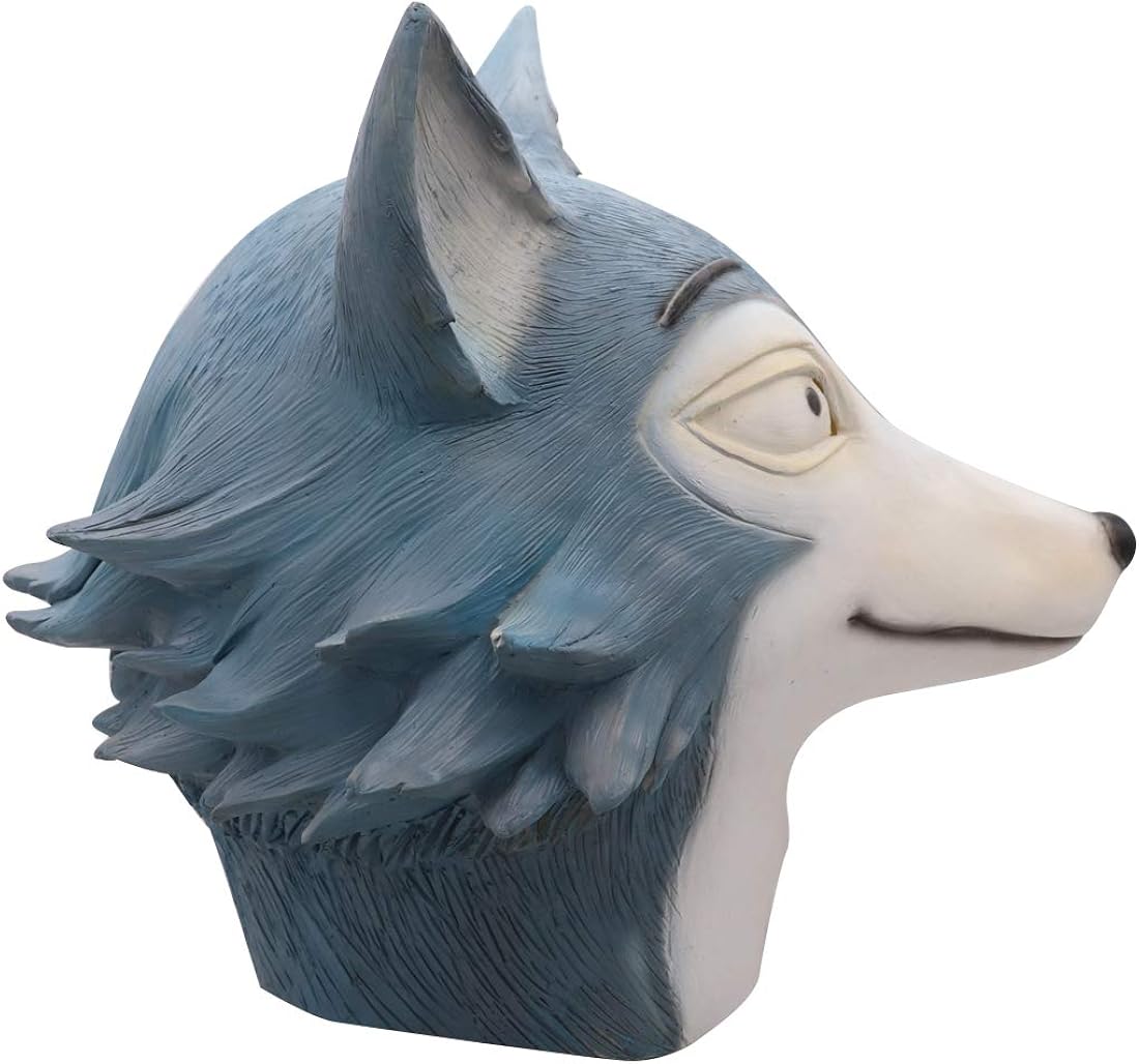Beastars Legoshi Mask Wolf Full Face Headset Cosplay Headgear Prop ...
