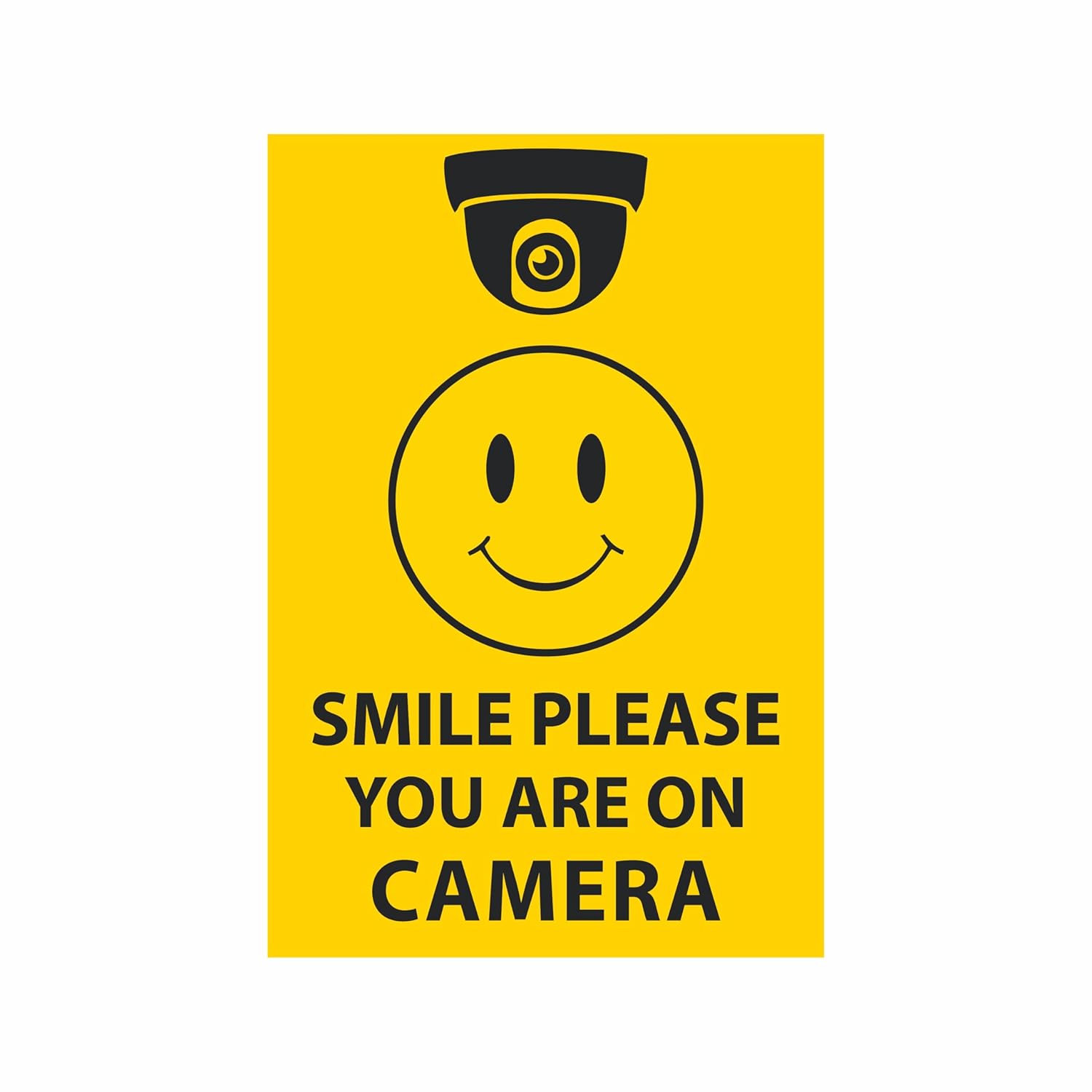 Anne Print Solutions® Smile Please You Are On Camera Poster (Without ...