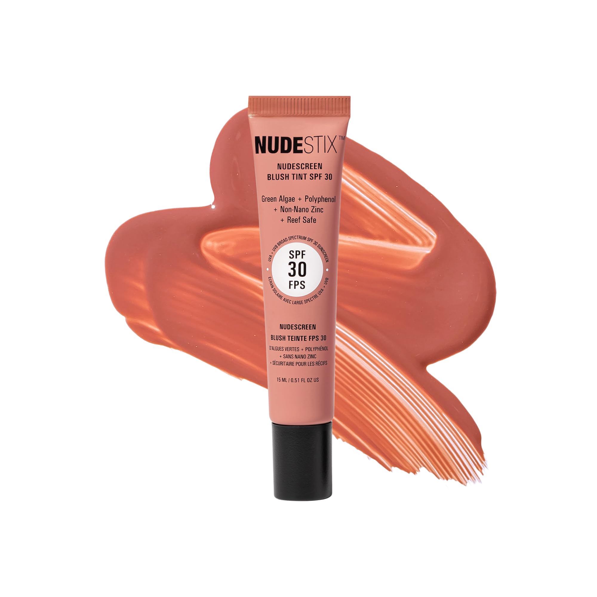Amazon.com : NUDESCREEN BLUSH TINT SPF 30 - SUNKISSED : Beauty ...