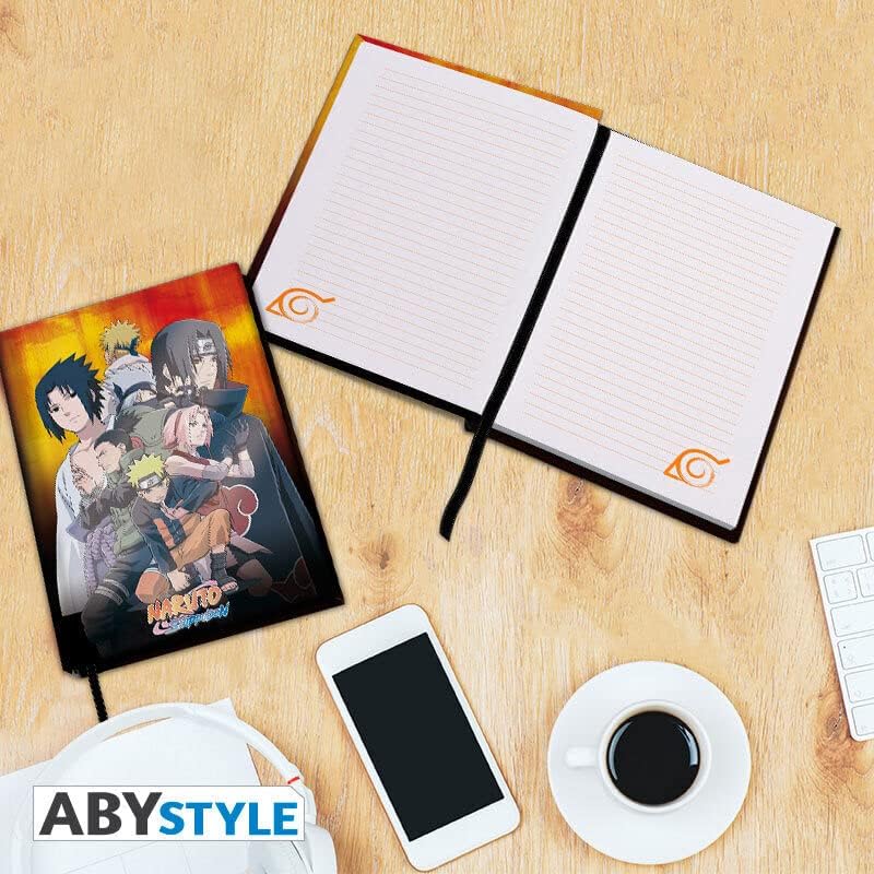 ABYSTYLE – Naruto Shippuden Konoha Group A5 Diary – Yaxa Colombia