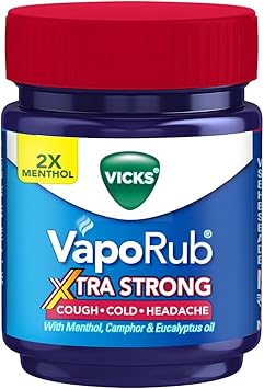 Vicks VapoRub Xtra Strong, 50 ml : Amazon.in: Health & Personal Care