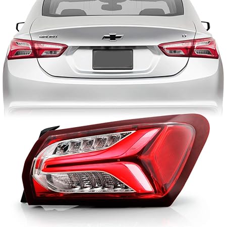 Amazon.com: JSKAPA LED Tail Light Outer Replacement Comaptible with ...