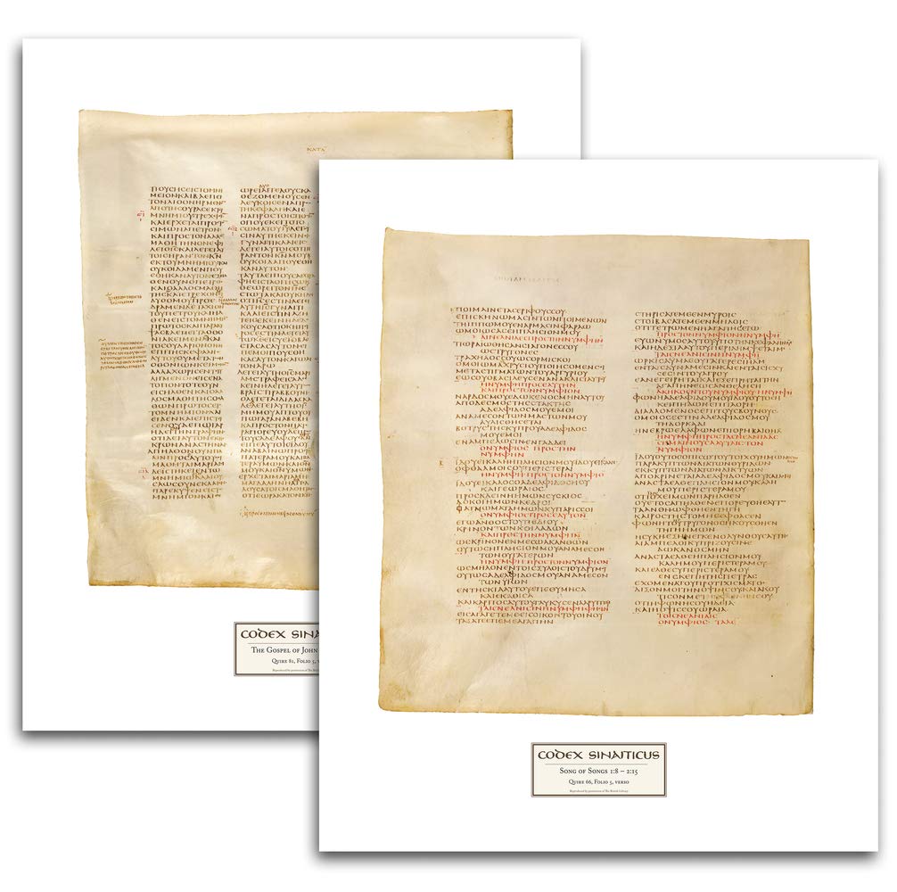 Codex Sinaiticus: The World's Oldest Bible (Ancient Greek Edition ...