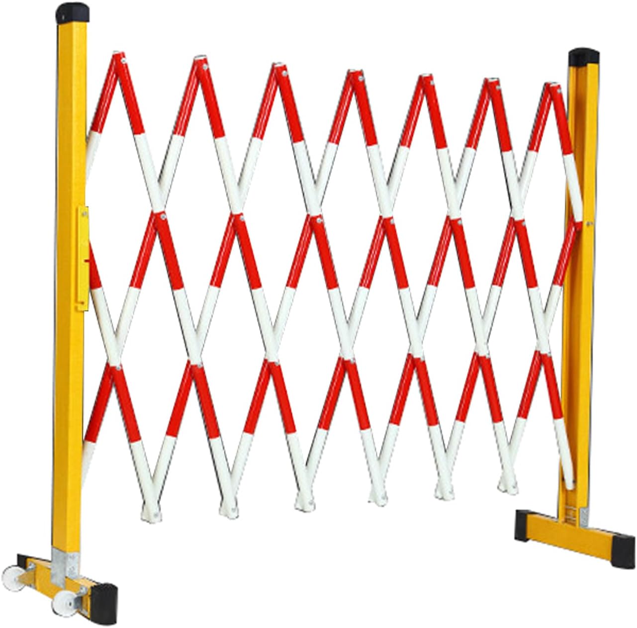 XYXHEII Barricada Móvil Expandible 1.2x2.5 m, Barricada Plegable ...