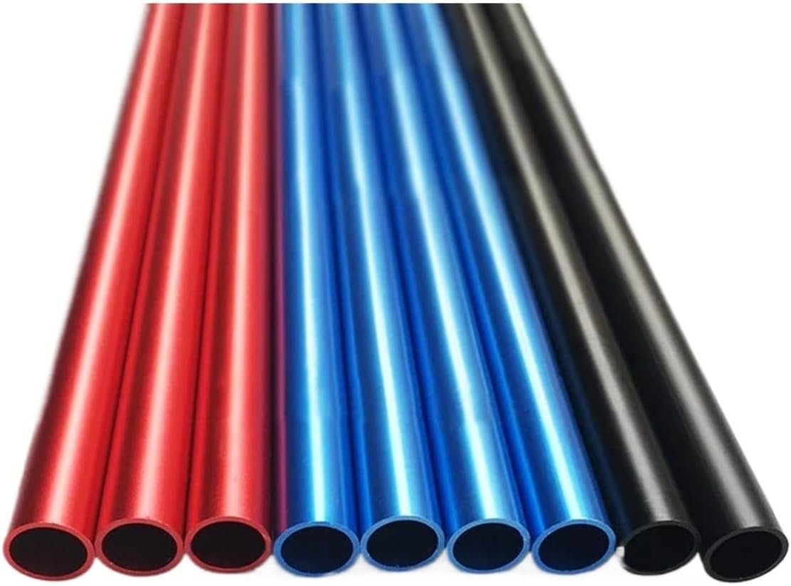 Length Industry Metal Tubing Length 500mm 6063 Aluminium Pipe Anodized ...