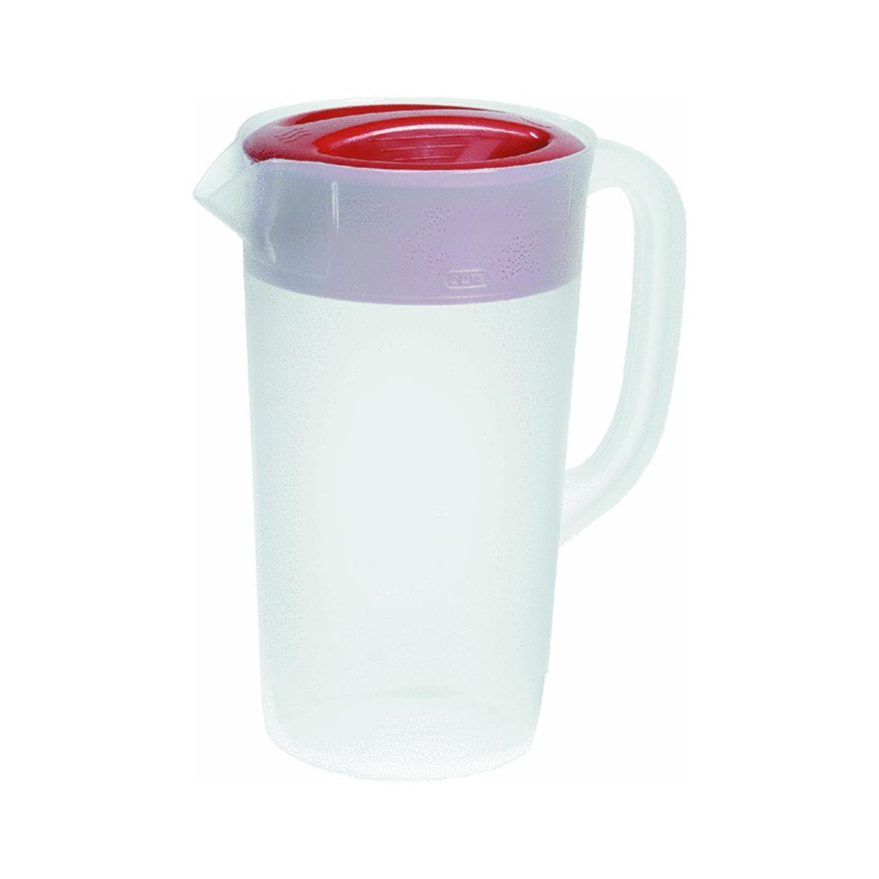 Amazon.com: RUBBERMAID Covered Pitcher 2.25 qt - White with Red Cover ...