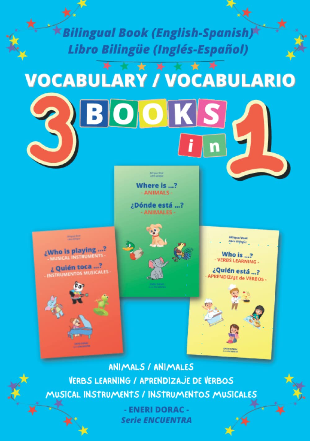 Buy VOCABULARY / VOCABULARIO 3 Books in 1 / 3 Libros en 1: Animals ...