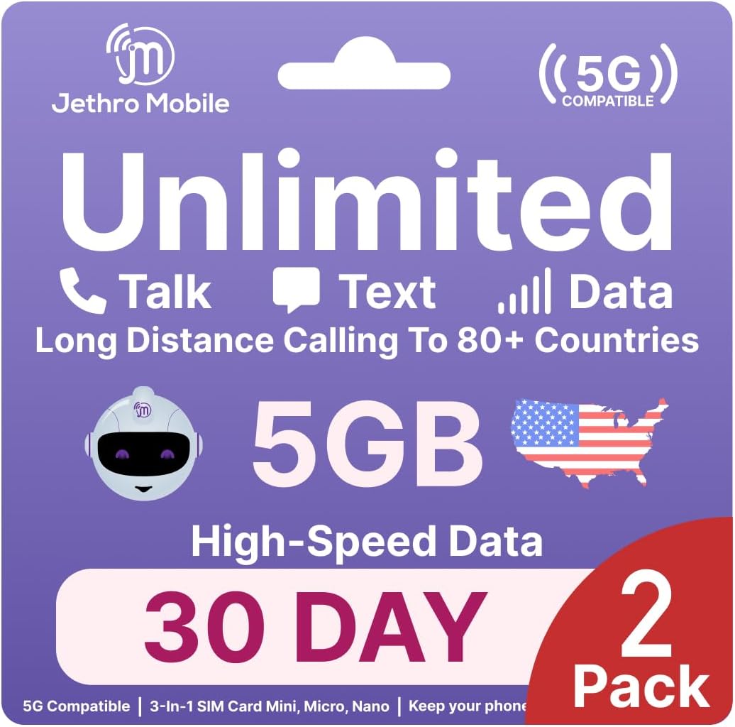 Amazon.com: $15/mo. Mint Mobile Phone Plan with 5GB of 5G-4G LTE Data ...