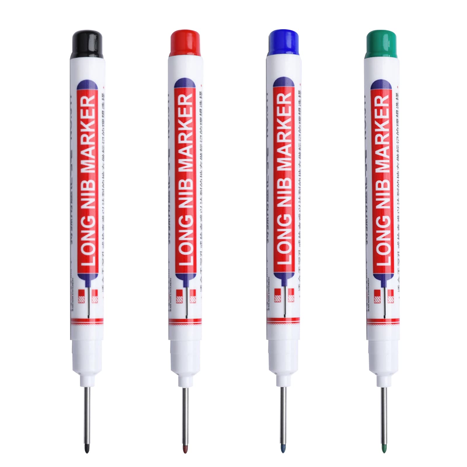 Amazon.com : 4 Pieces of 20mm Long Nose Marker Pens, Deep Hole Long ...