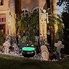 Uezeth Witches Cauldron Halloween Witch Decor With Lights, Outdoor ...