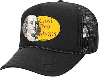 Amazon.com: Cash Pro Shops Men's Trucker Hat Mesh Cap - Premium Low ...