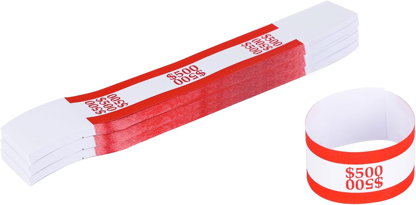 Amazon.com : Currency Straps â€“ Bill Wrappers, Money Bands to Organize ...
