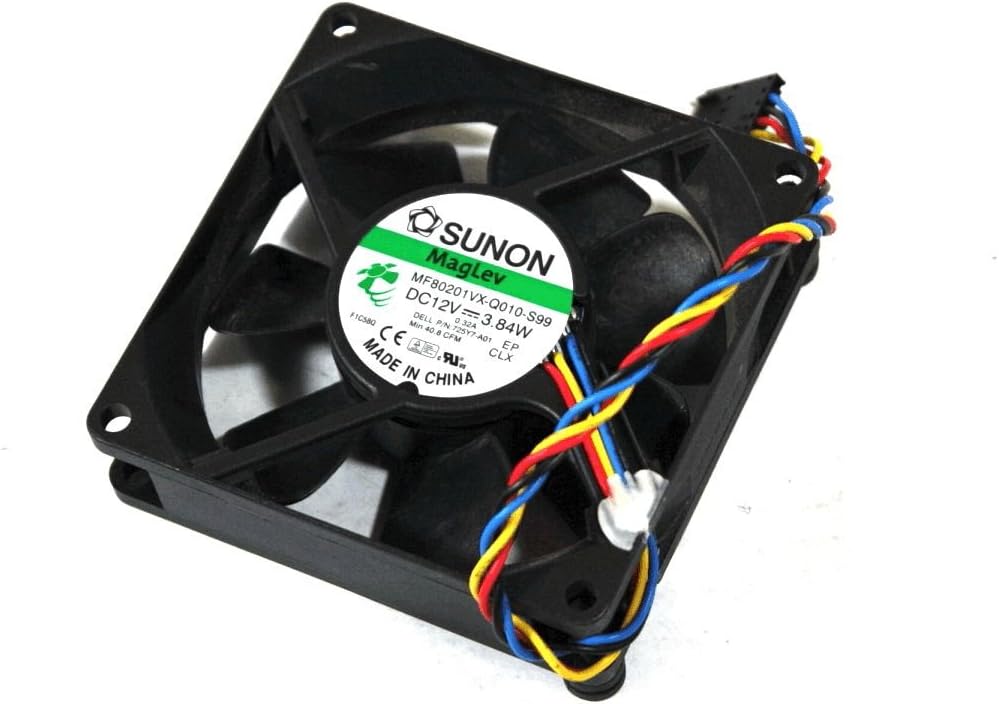 Amazon.com: Sunon Genuine Computer Cooling Case Fan 12V 3.84W ...