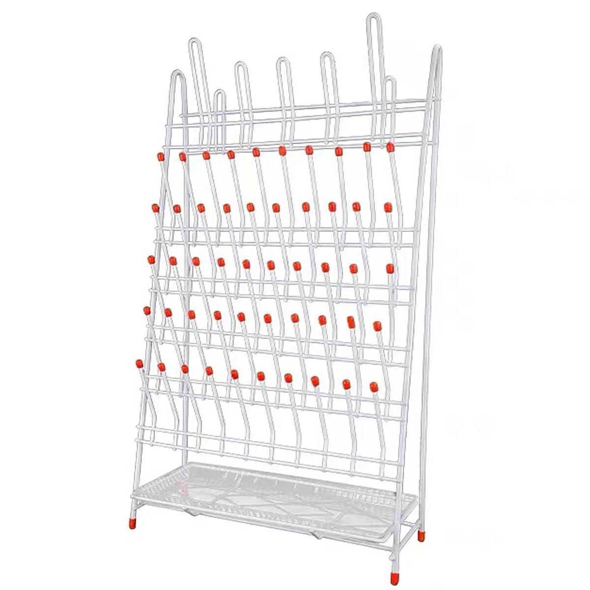 Amazon.com: Heytaful Lab Drying Rack 55 Pegs Lab Glassware Rack Steel ...