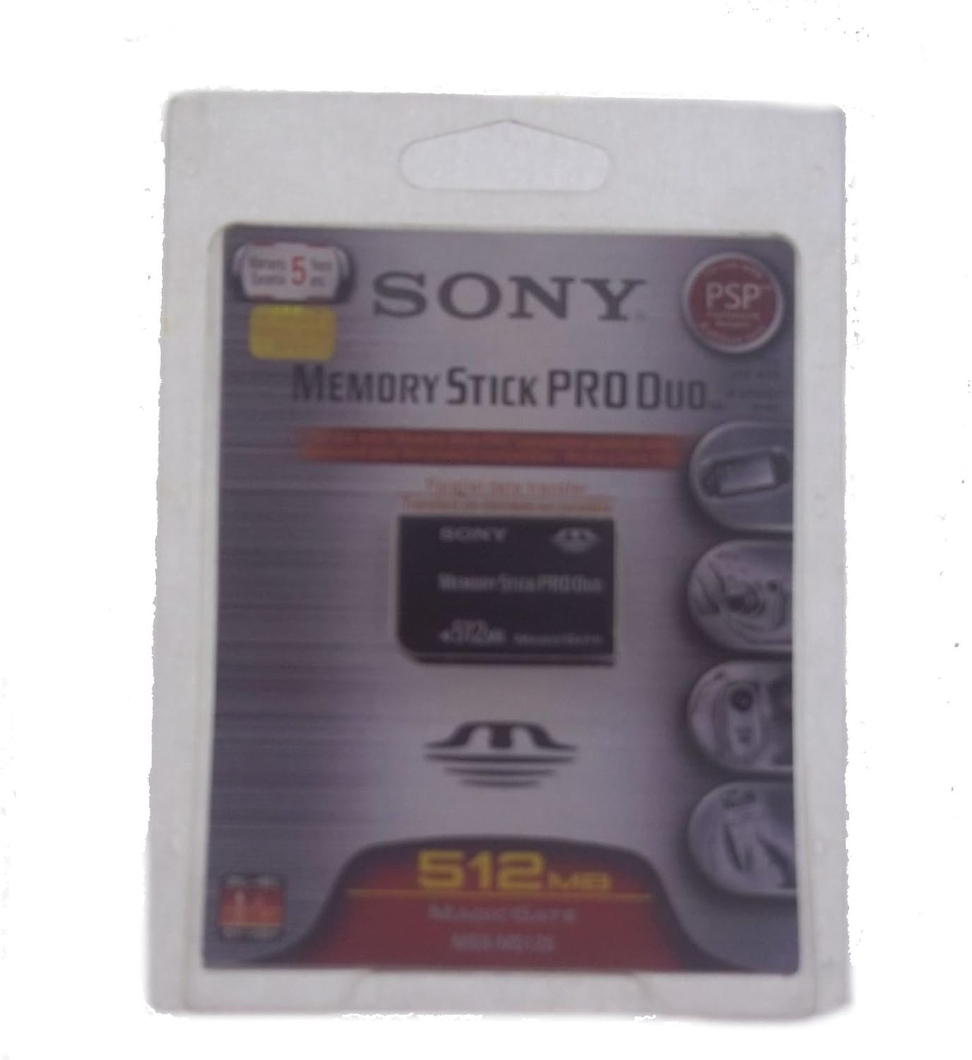 Sony Memory Stick PRO DUO 512MB small 0.5GB MS memory card - memory ...