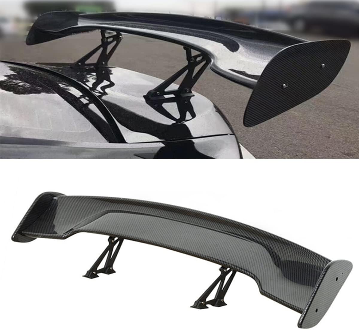 Amazon.com: Arkdeffon GT Style 57" Universal Rear Trunk Spoiler Wing ...