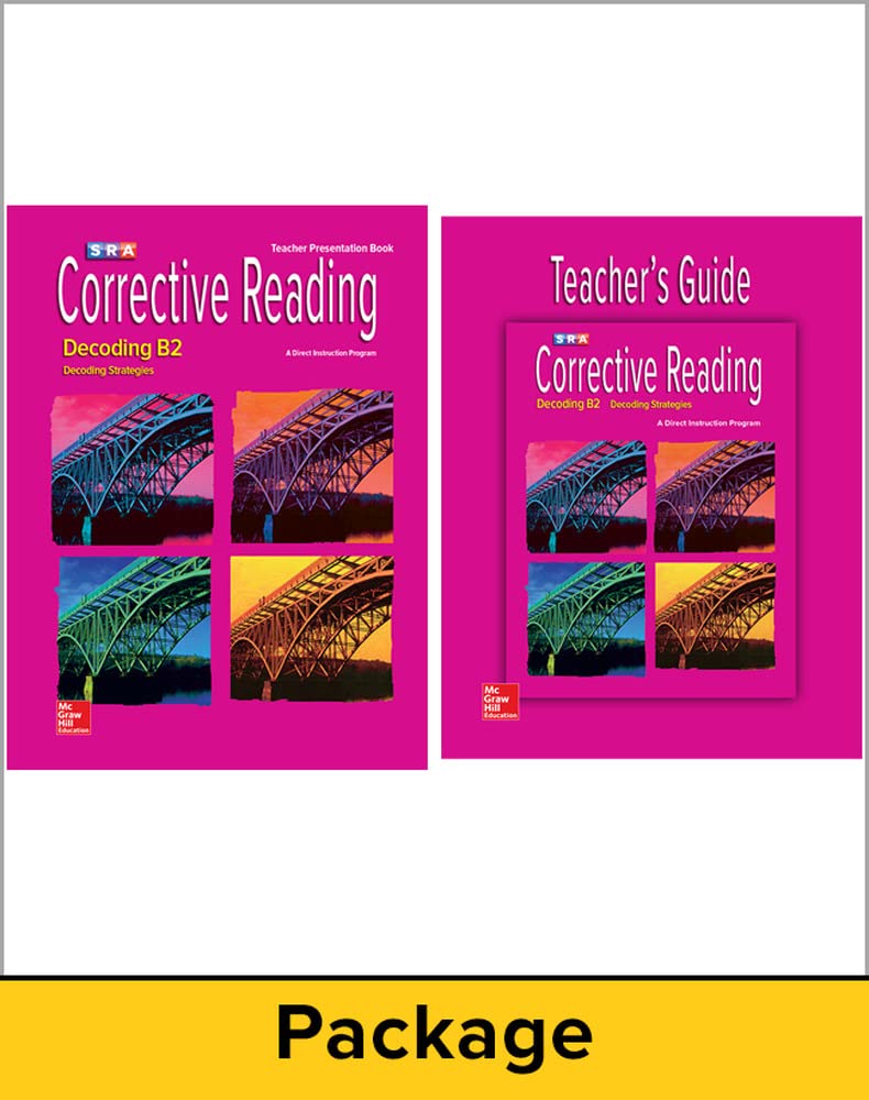 Corrective Reading Decoding Level B2, Teacher Materials Package ...