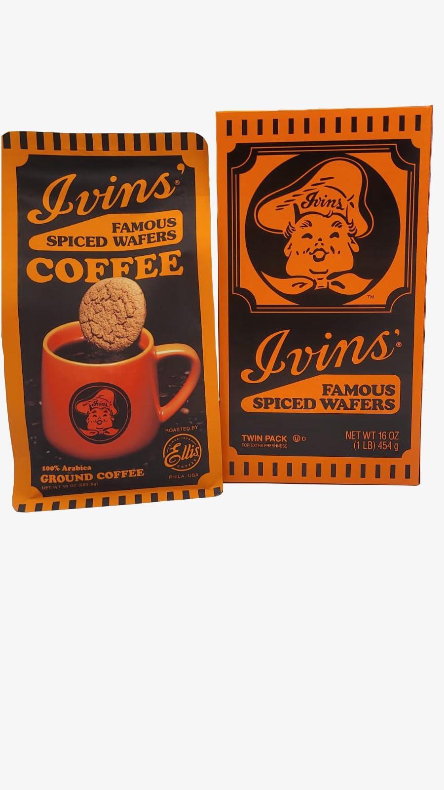 Amazon.com : IVINS FAMOUS SPICED WAFERS AND IVINS 100% ARABICA COFFEE ...