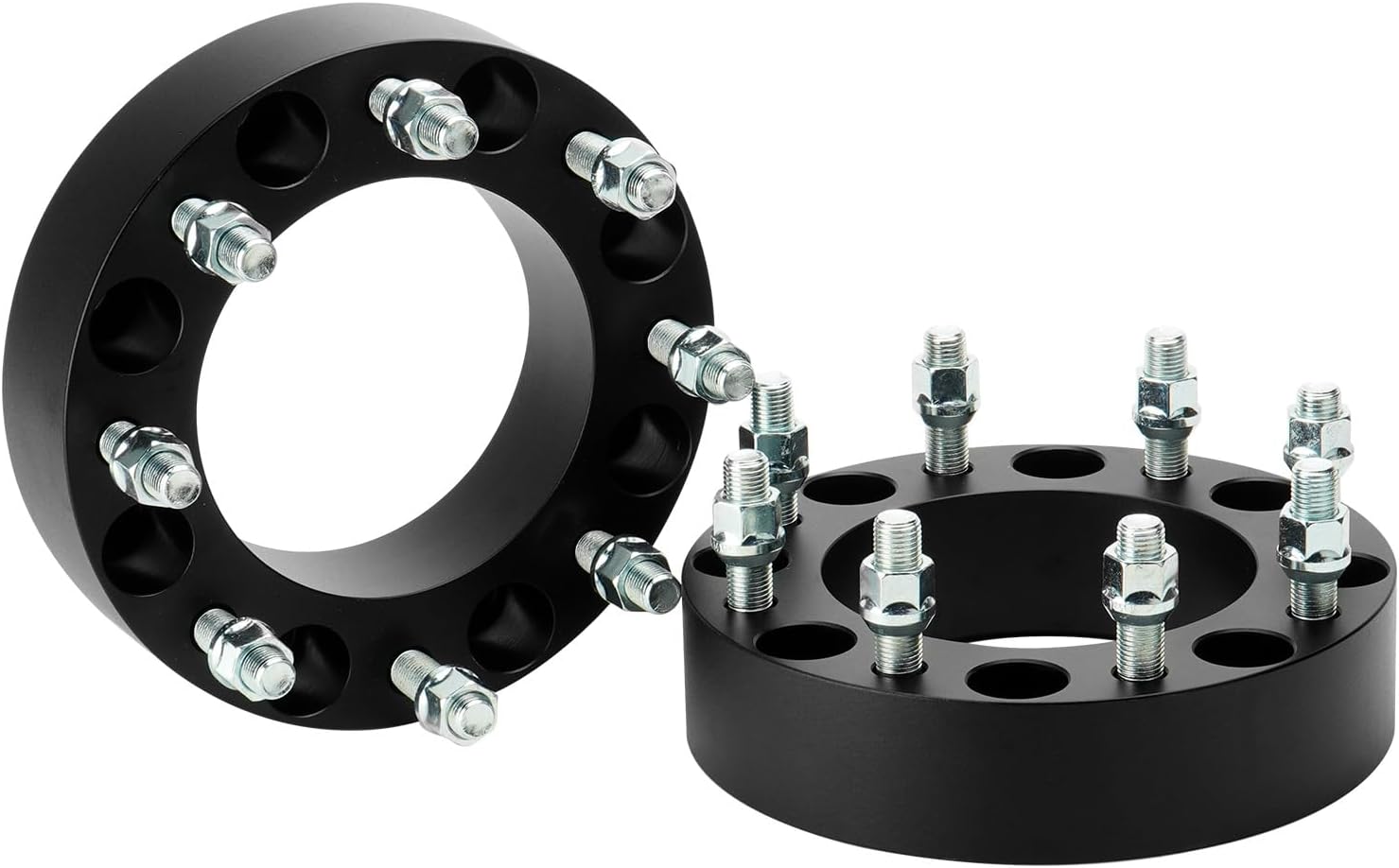 Amazon.com: LJAUTOJK 8x180 Wheel Spacers 2 inch Thick with M14x1.5 ...