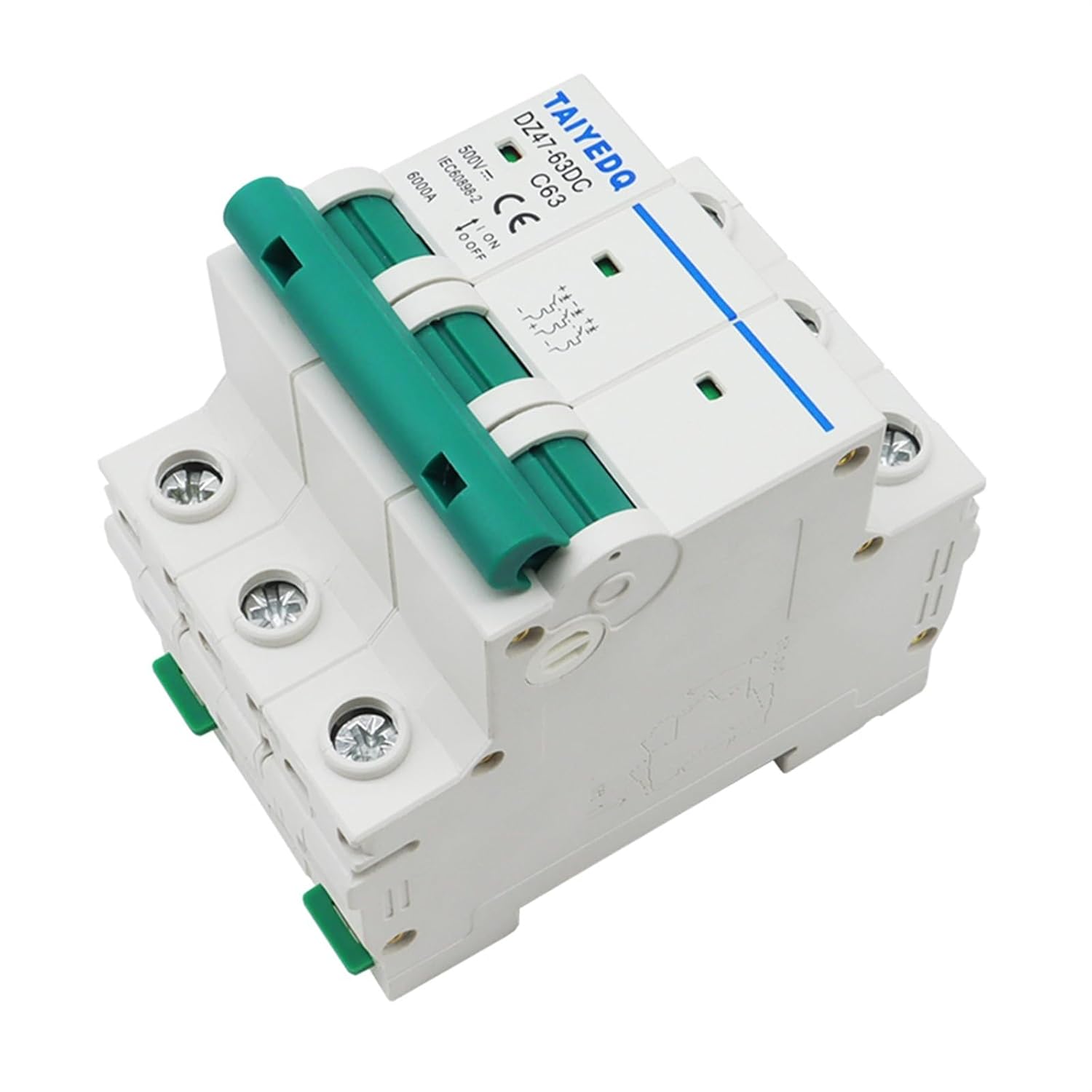 Amazon.com: 3P Mini Solar DC Circuit Breaker Photovoltaic PV Switch MCB ...