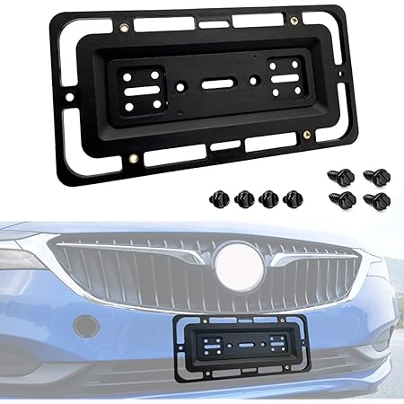 Amazon.com: Custom Accessories 92651 Large License Plate Mounting ...