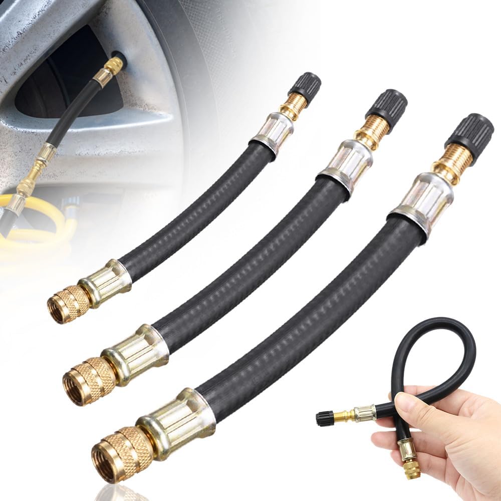 Universal Flexible Tire Valve Extenders, 2024 New Flexible Rubber ...