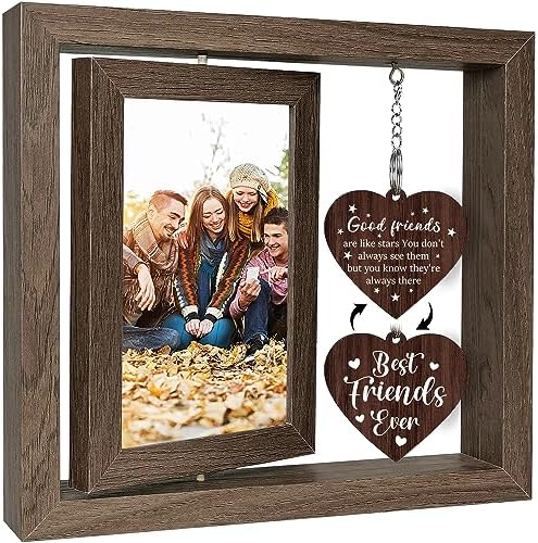 Amazon.com: HIWX Bestie Best Friend Picture Frame, Friends Gifts ...