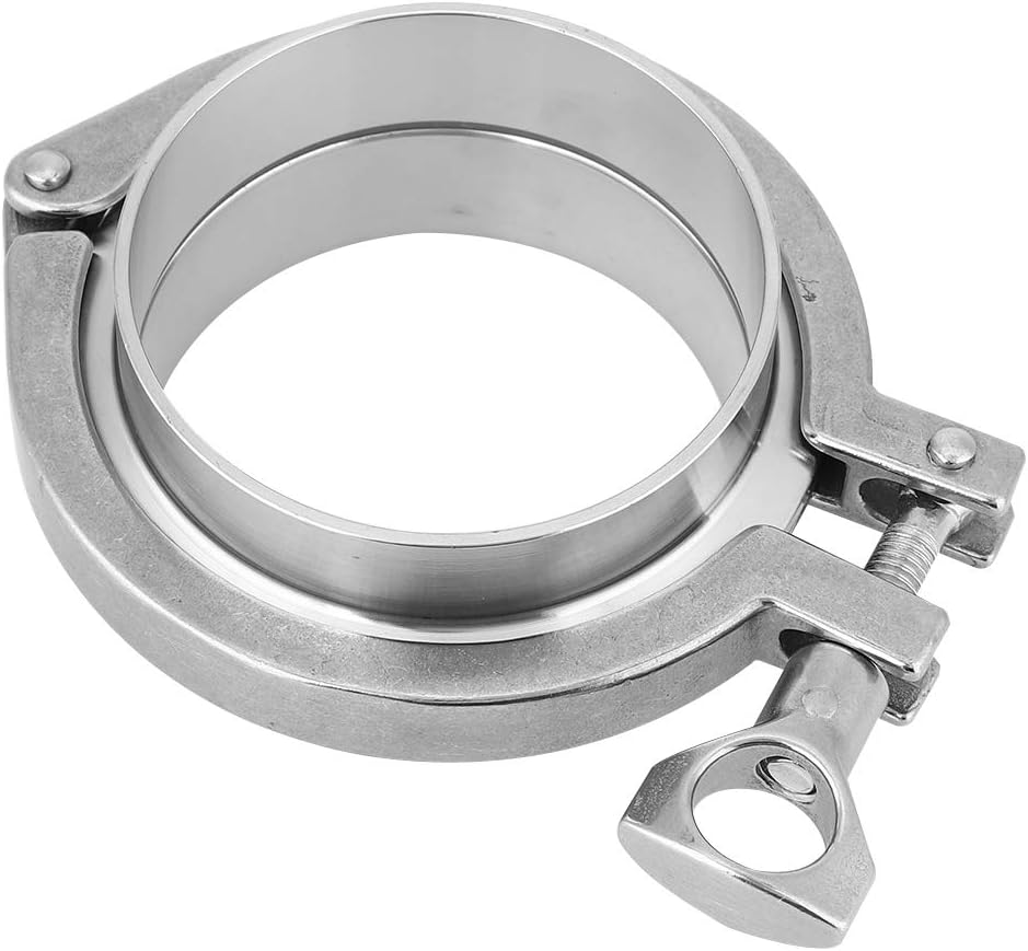 3" Tri Clamp Set, Stainless Steel 304 Triclamp + 3" Sanitary Fitting ...